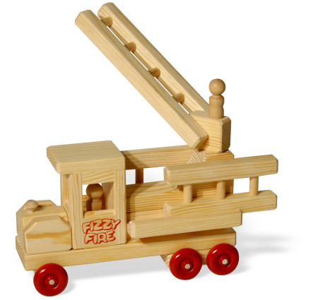 Big Trucks | Handcrafted USA Made Wooden Toys I Doodletown Toys